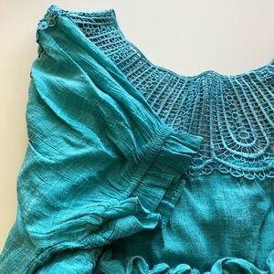 Boyet Fajardo | Tops | Lovely Crochet Blouse | Poshmark